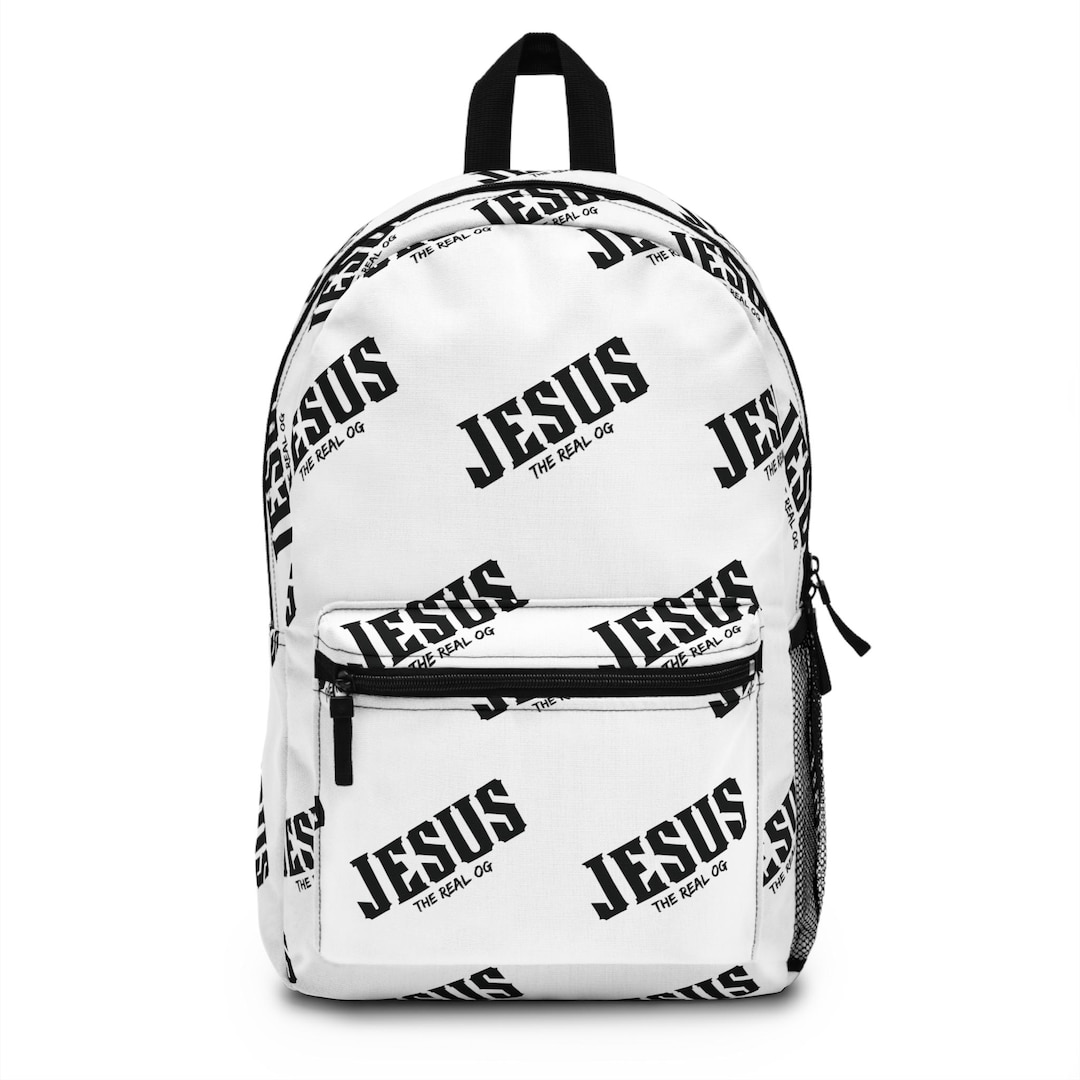 Jesus the Real OG Bag, Christian Bookbag, Godly Backpack - Etsy