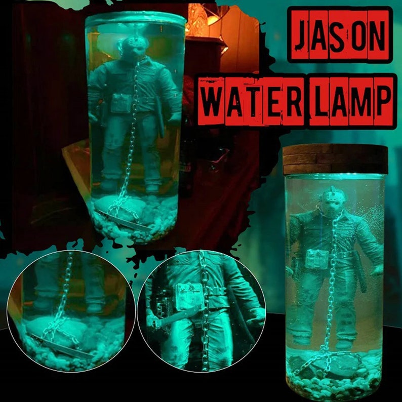 Jason Friday the 13th Horror Lamp Ntpwenla Uniquein the Movie - Etsy