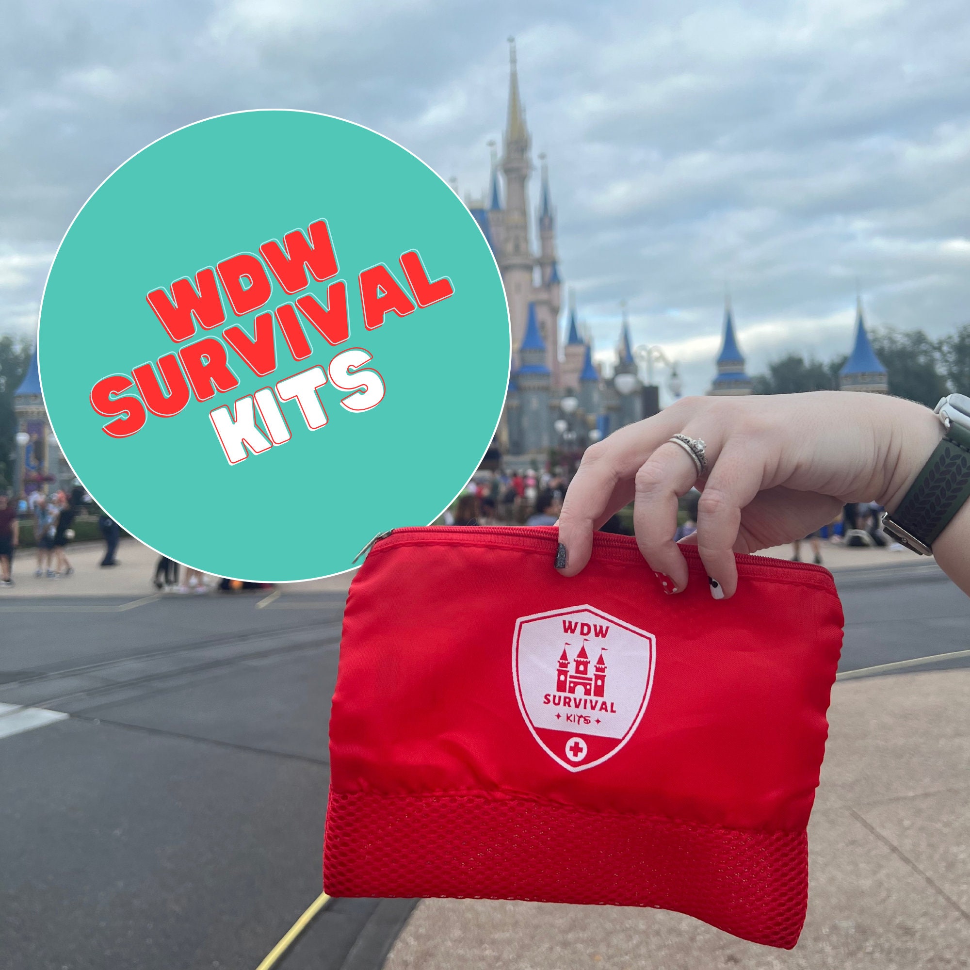 WDW Survival Kit – Disney Theme Park Essentials Pack | Sunscreen, First ...