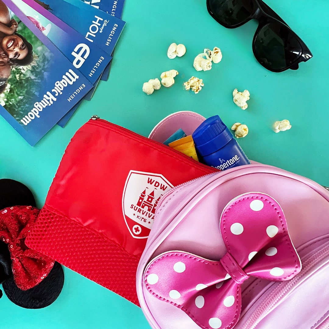 WDW Survival Kit – Disney Theme Park Essentials Pack | Sunscreen, First ...
