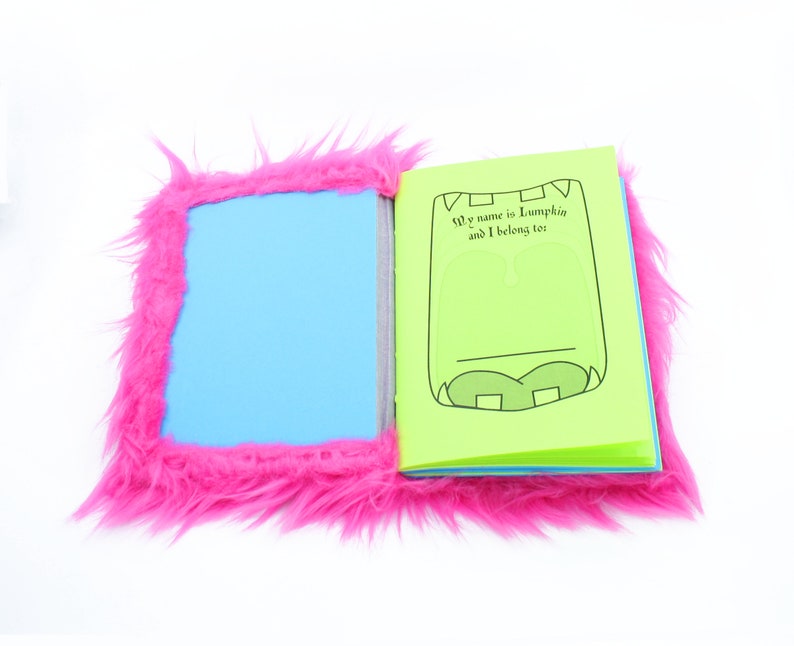 Nightmare Snatcher children's fuzzy journal Lumpkin the | Etsy