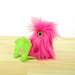 Nervous Nelly Plush Monster Toy- Pink - Etsy