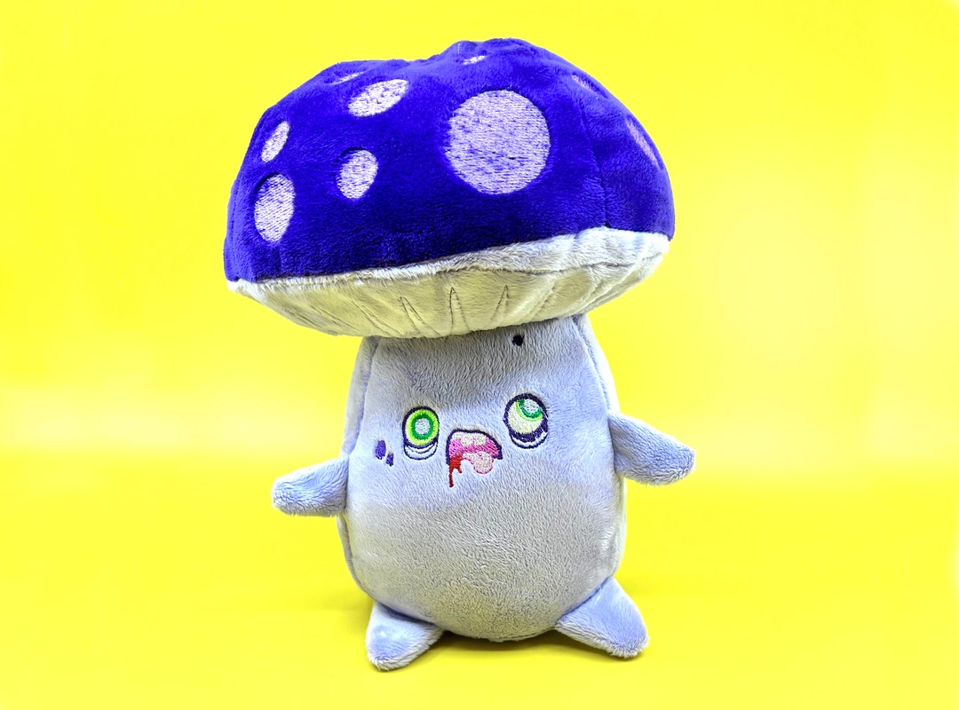 Purple Doom Shroom Zombie Mushroom Plush - Etsy