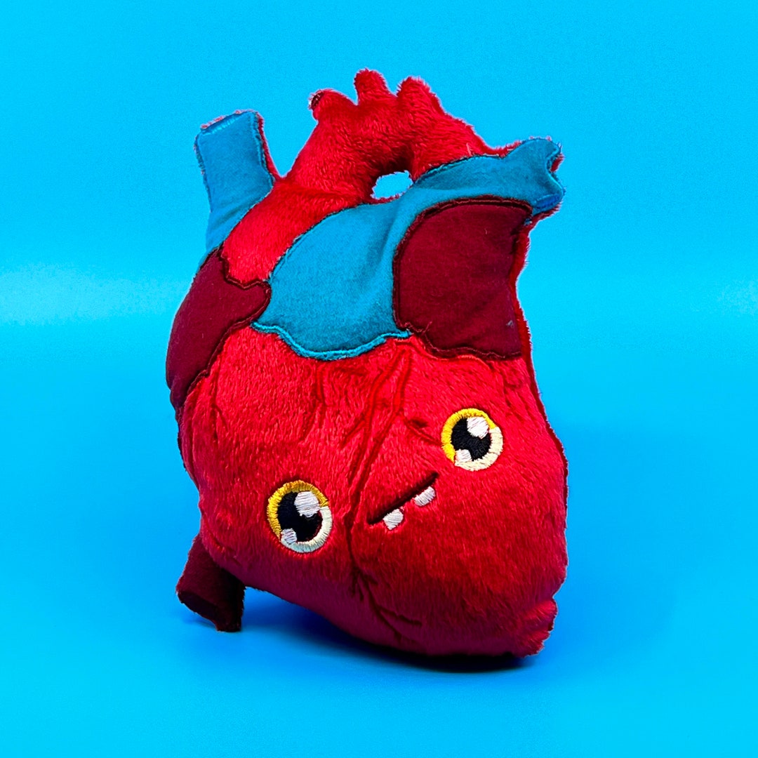 Awkward Heart Plush - Etsy
