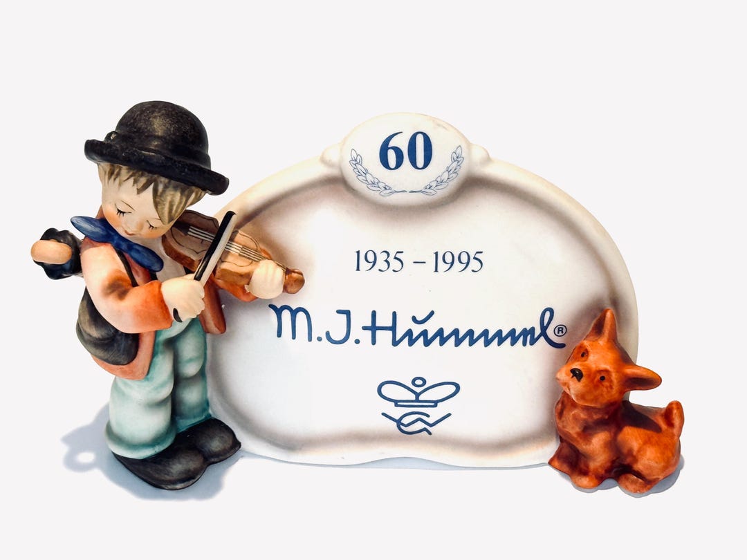 Vintage Goebel Hummel Puppy Love Display Plaque Hum 767 SPECIAL EDITION ...