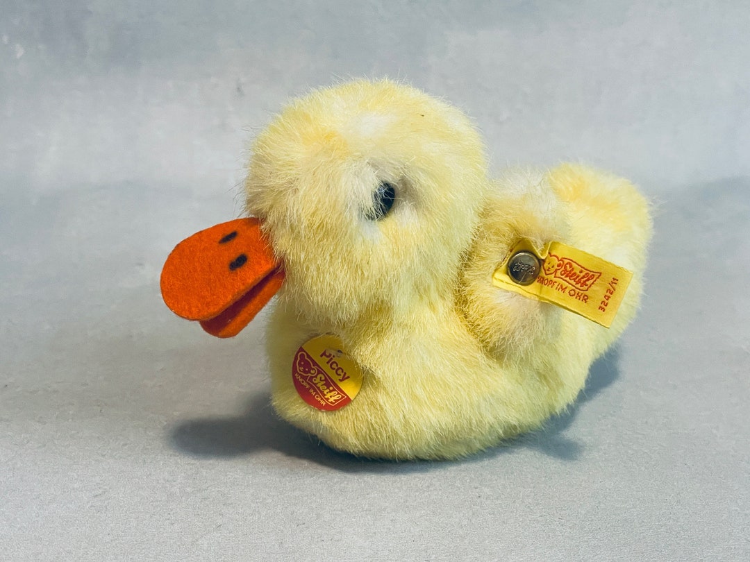 Steiff Piccy Duck 3242/08 is in Good Condition, It Still Has a Tag With ...