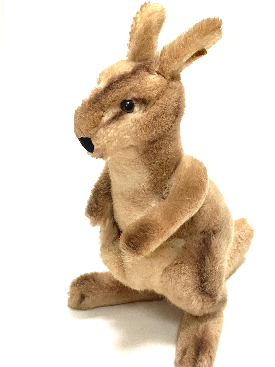 Vingate Steiff Mohair Kangaroo 16", Linda, No Baby in Good Overall ...