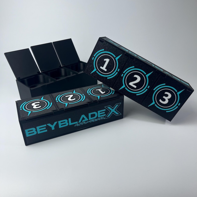 Beyblade X Deck Box 3D Printed - Etsy