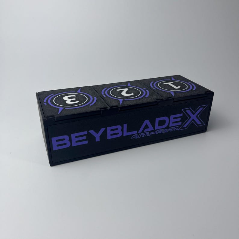 Beyblade X Deck Box 3D Printed - Etsy