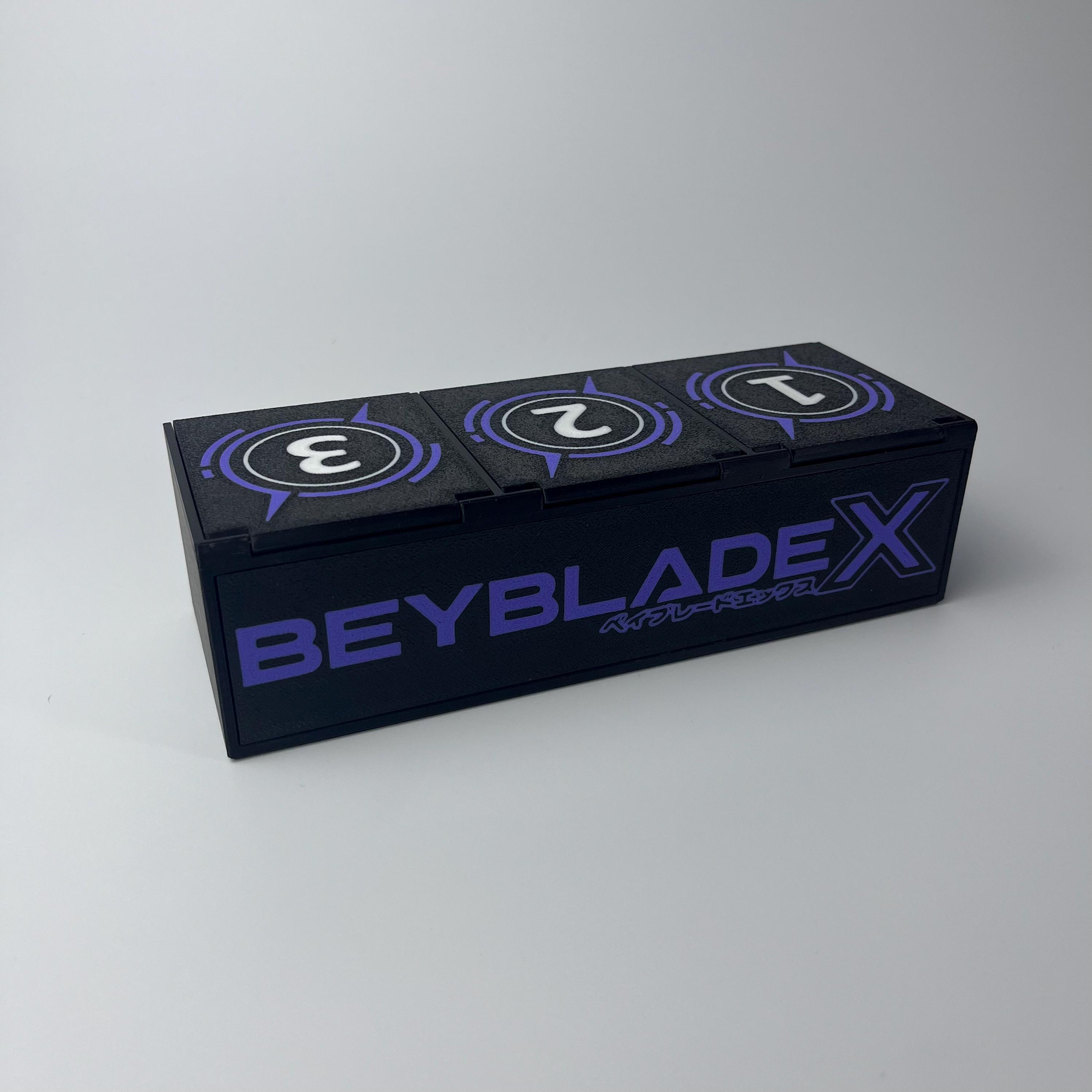 Beyblade X Deck Box 3D Printed - Etsy