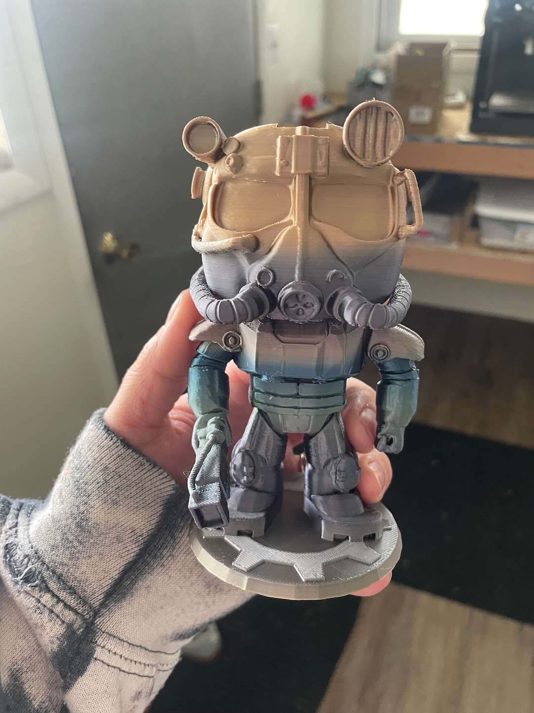 3D Printed Fallout Power Armour With Base - Etsy