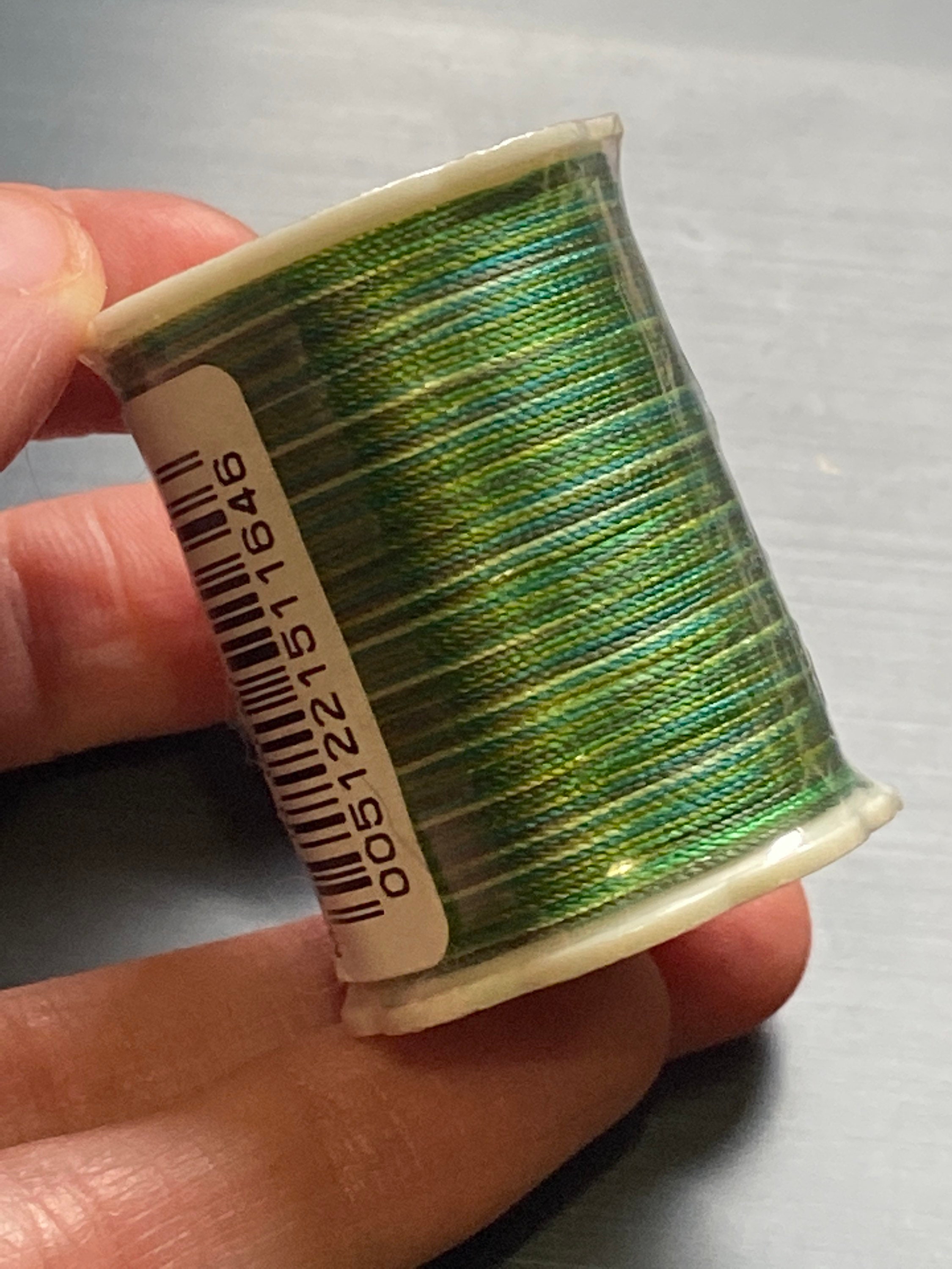 Clover Quilters Variegated Thick Silk Thread Size 8 Color - Etsy