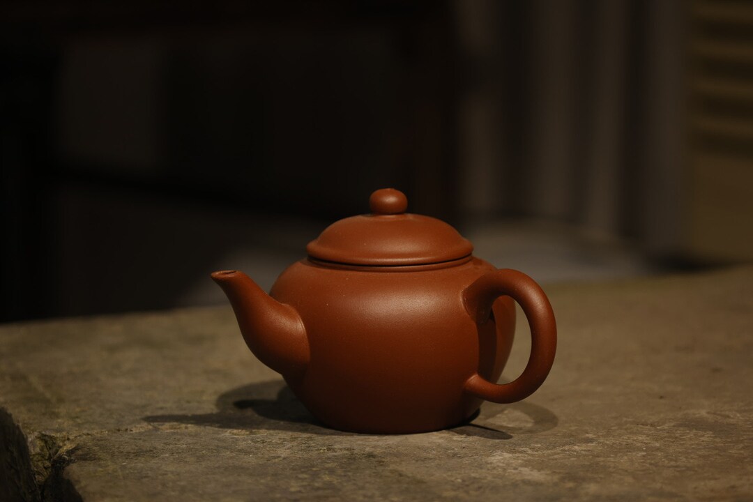 Handmade 150cc Chinese Yixing Red Clay Zisha Teapot shui Ping Teapot ...