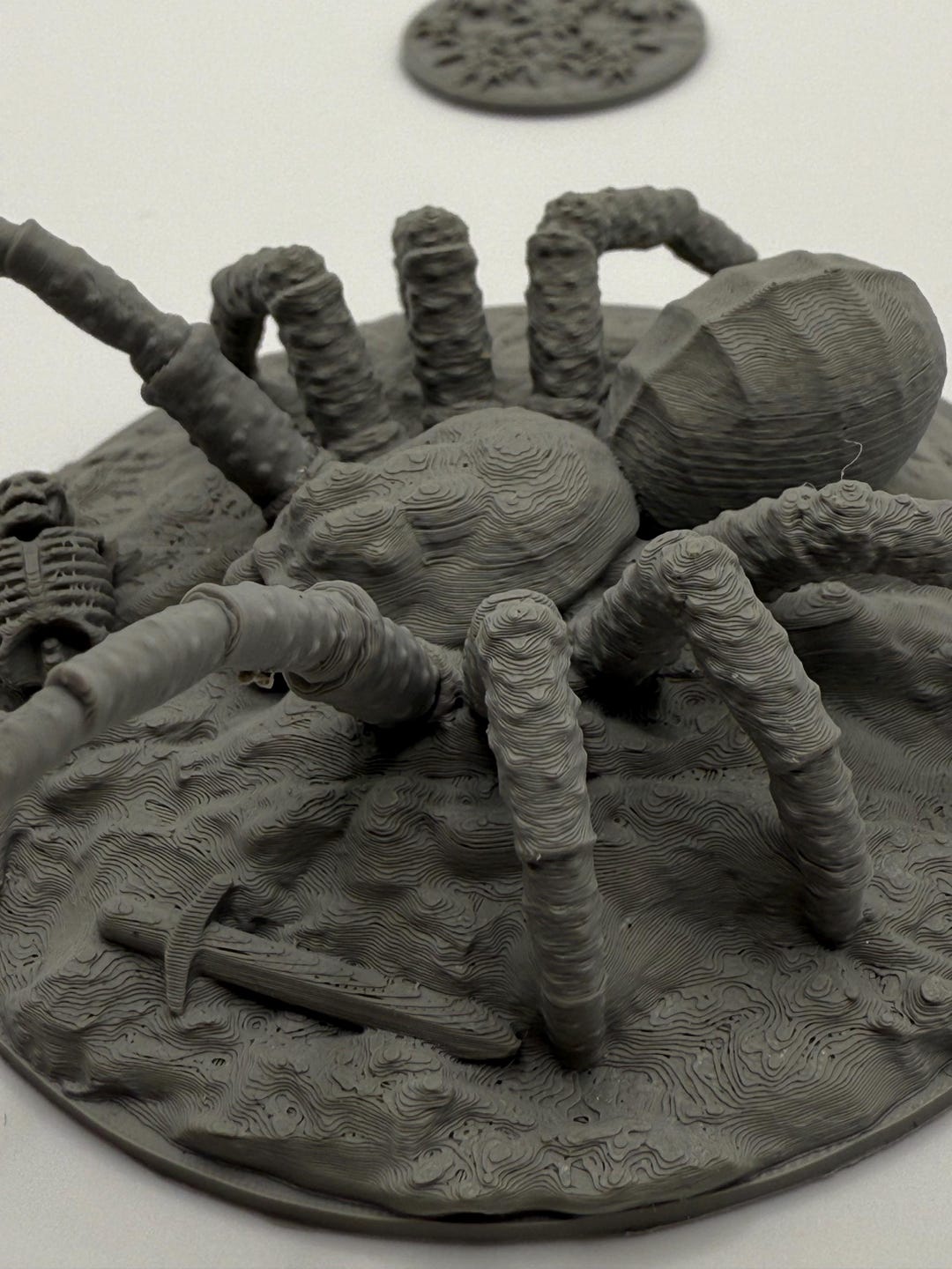 Giant Spider Miniature Set for Dnd TTRPG 3 Unpainted Monsters Boss and ...