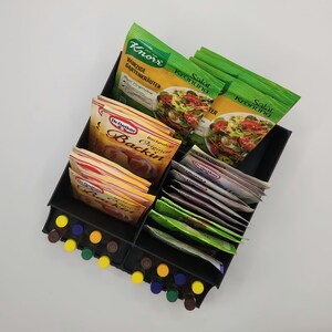 Baking Ingredients Organizer 3D Printed – Storage Box for Vanilla Sugar ...