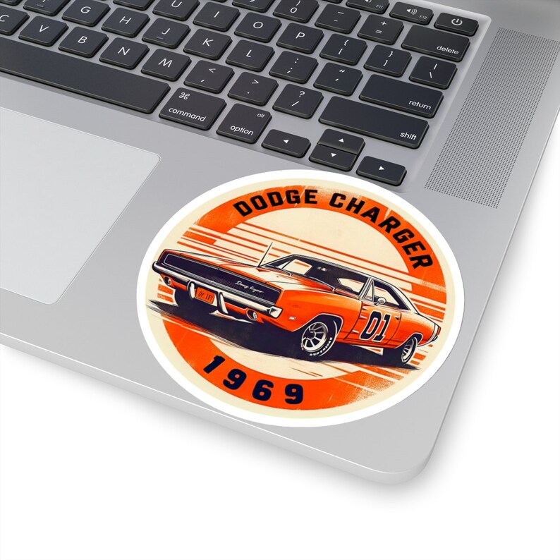 Dodge Charger 1969 General Lee Muscle Classic Vintage Retro Car STICKER ...