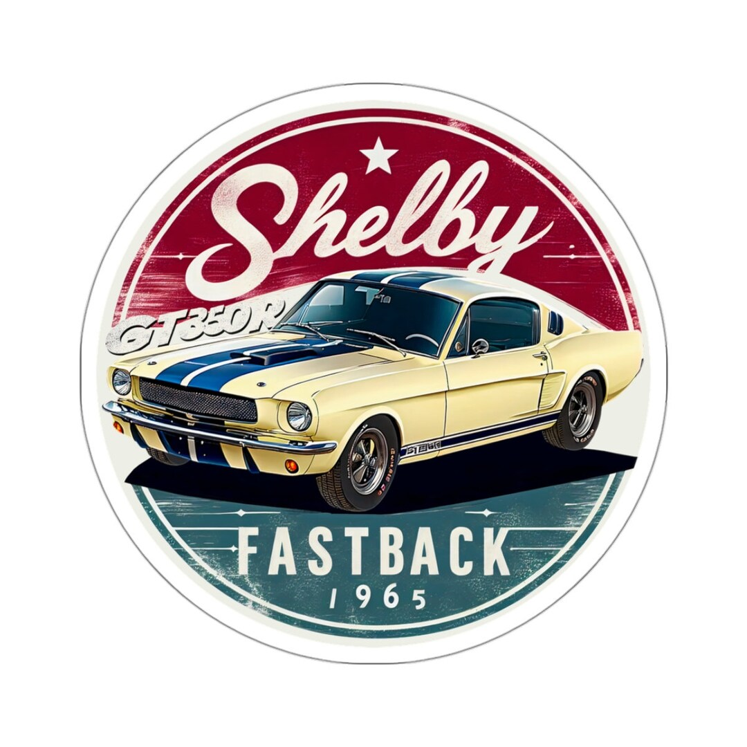 Ford Shelby Mustang GT350 FASTBACK 1965 Classic Muscle Vintage Retro ...