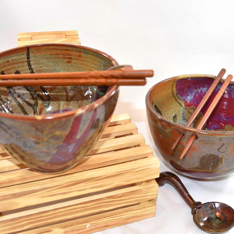 Brown Ramen Spoon - Etsy