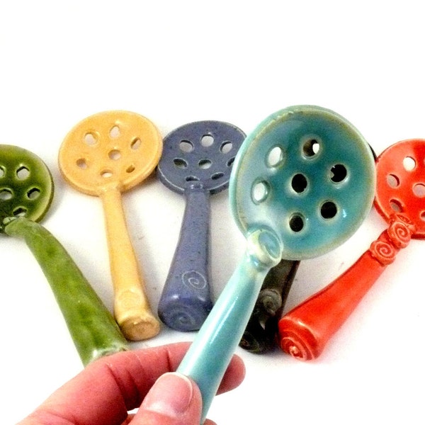 Ceramic Tea Strainer - Etsy