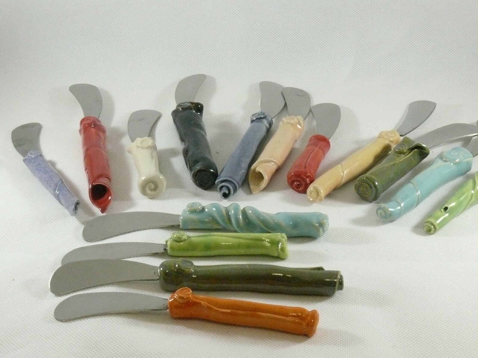 Cheese Knife Butter spreader handmade pottery cheese knives | Etsy