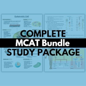 Complete MCAT Bundle | All Topics Included | Everything You Need for ...