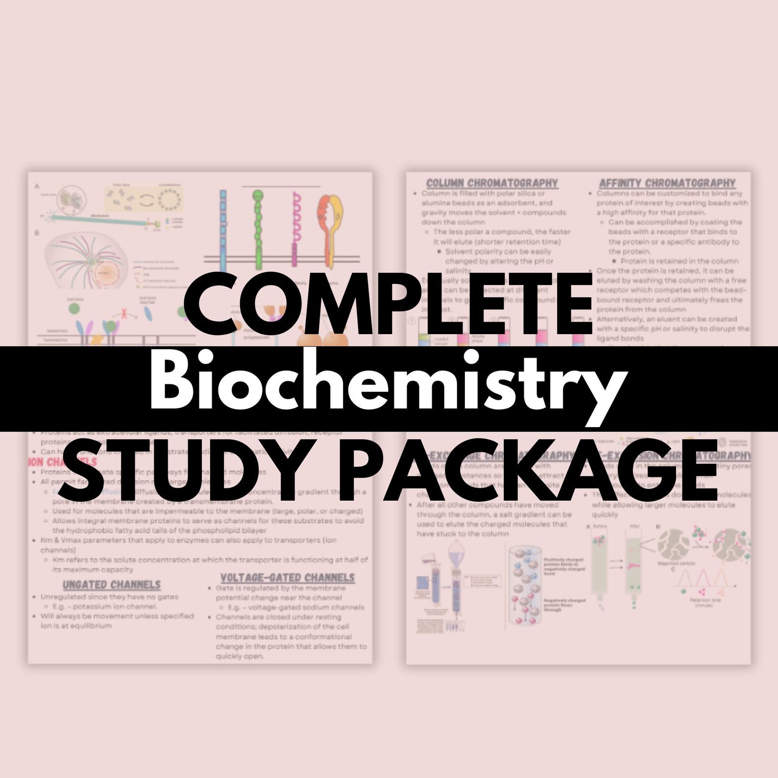 85+ Pages of Biochemistry Study Notes | Complete Review | Nurse Lecture ...