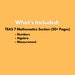 TEAS 7 Mathematics Section Bundle | 59 Pages | TEAS Notes | Study Notes ...