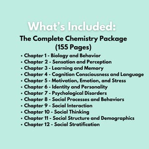 100+ Pages Psychology and Sociology Bundle Package | Nurse Study Notes ...