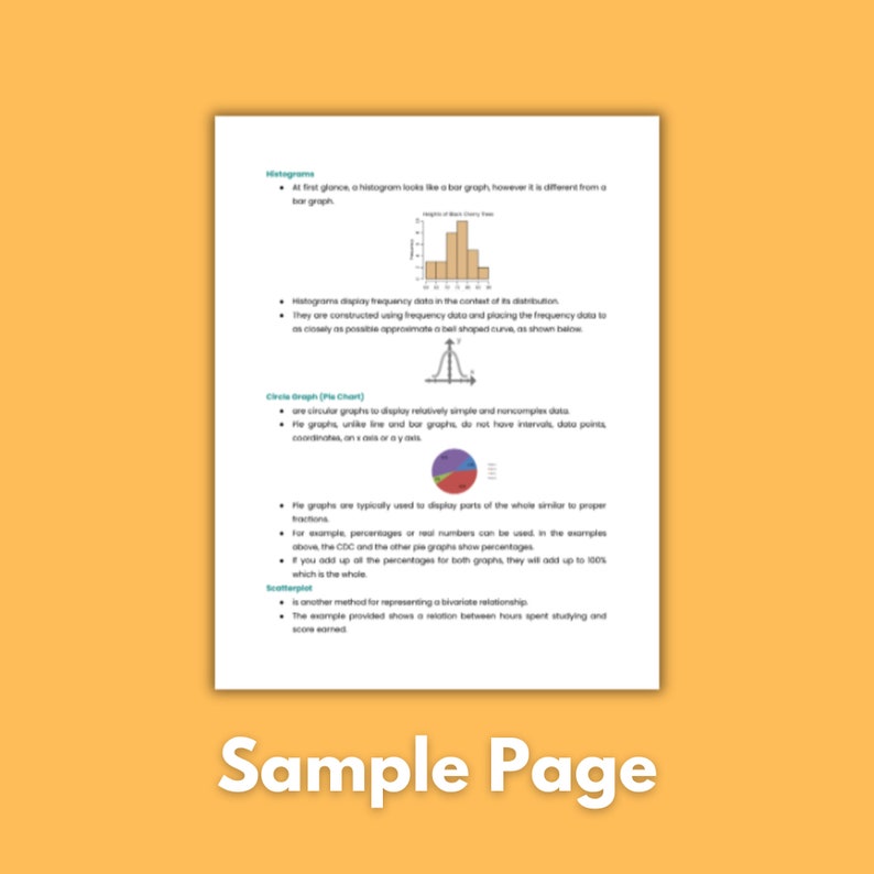 TEAS 7 Mathematics Section Bundle | 59 Pages | TEAS Notes | Study Notes ...