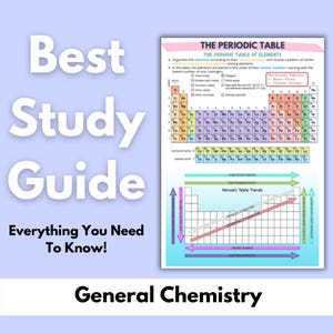 30+ Pages of Gen Chemistry Study Notes | Complete Review | Nurse ...