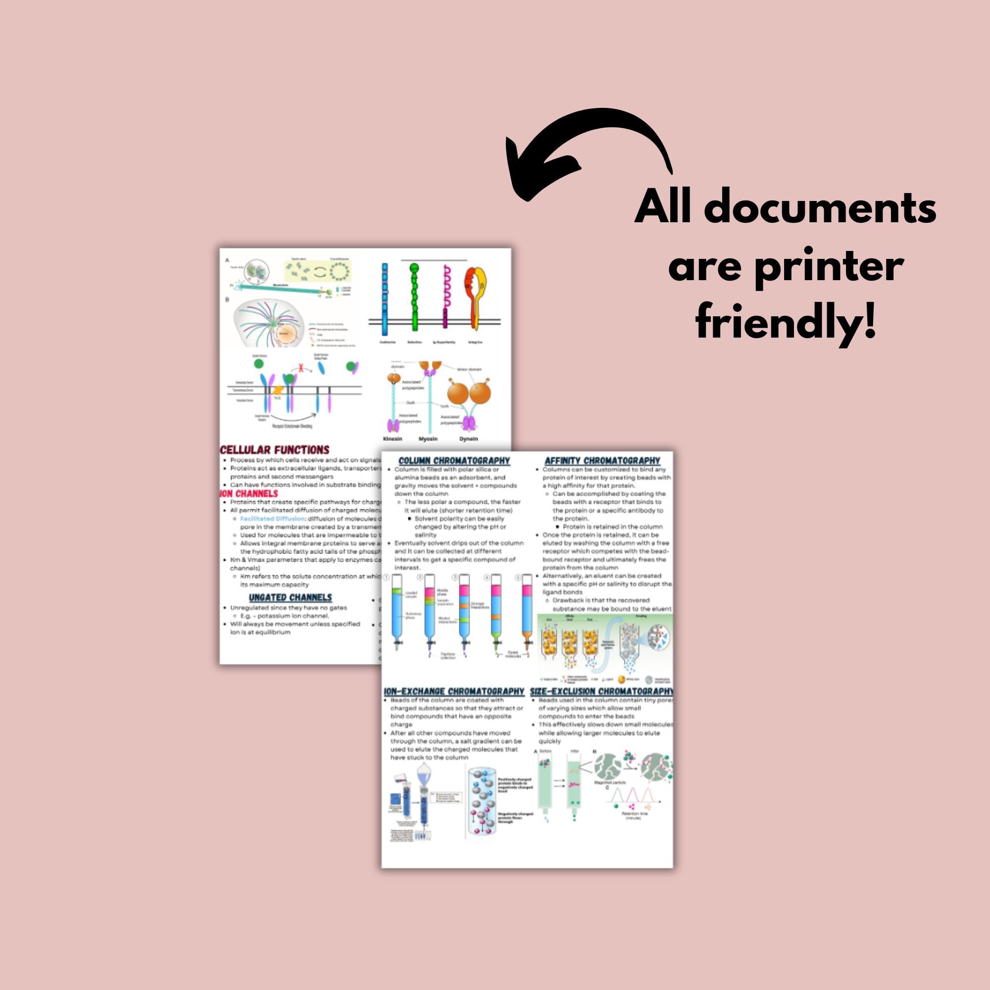 85+ Pages of Biochemistry Study Notes | Complete Review | Nurse Lecture ...