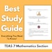 TEAS 7 Mathematics Section Bundle | 59 Pages | TEAS Notes | Study Notes ...