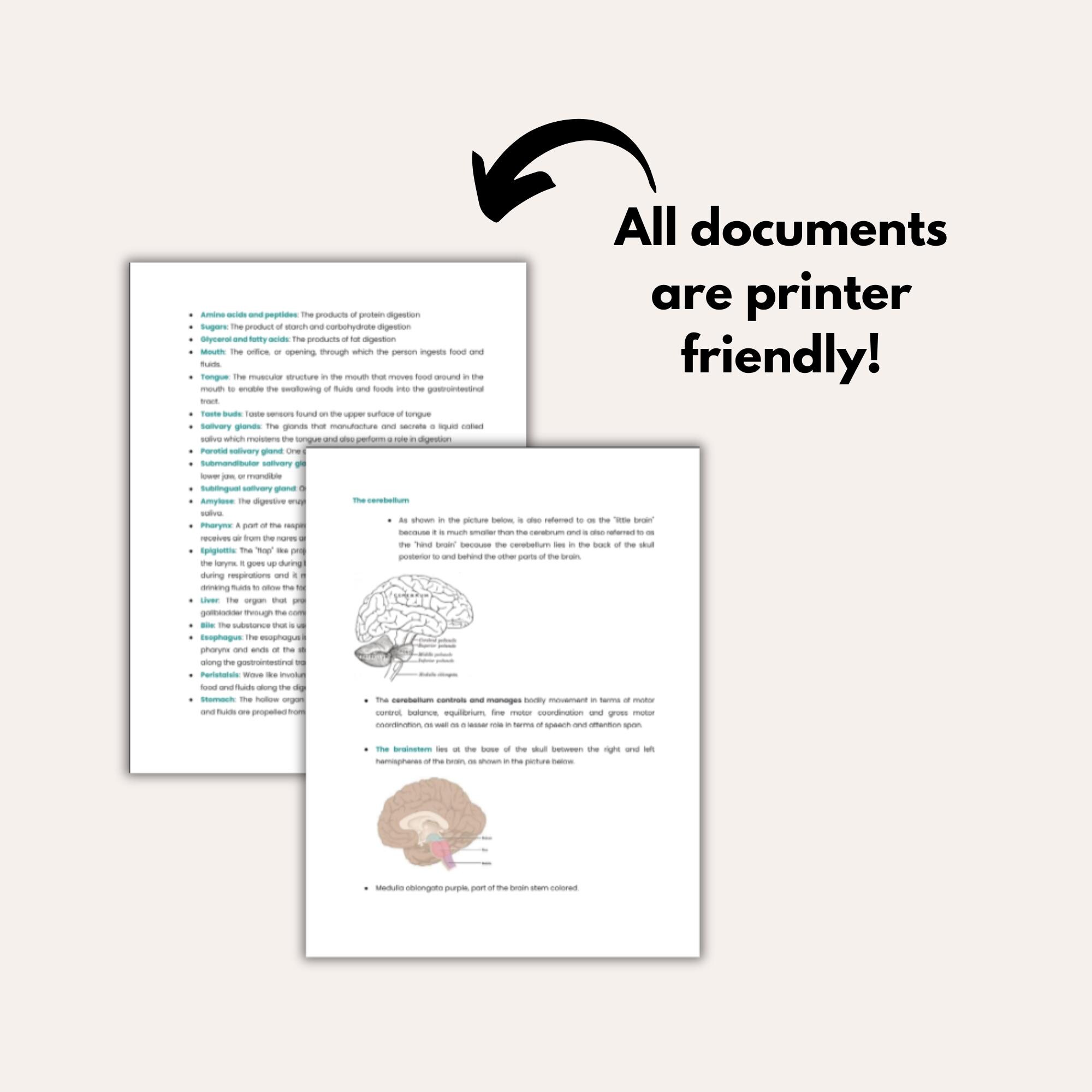 TEAS 7 Science Section Bundle | 53 Pages | TEAS Notes | Study Notes ...