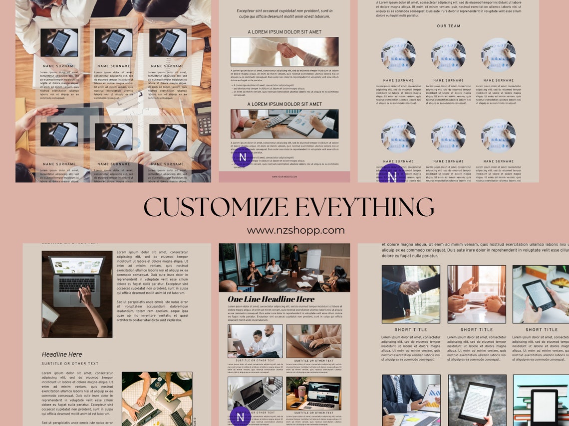 Editable Canva E Book, Canva Template, E Book for Profesional Creators ...