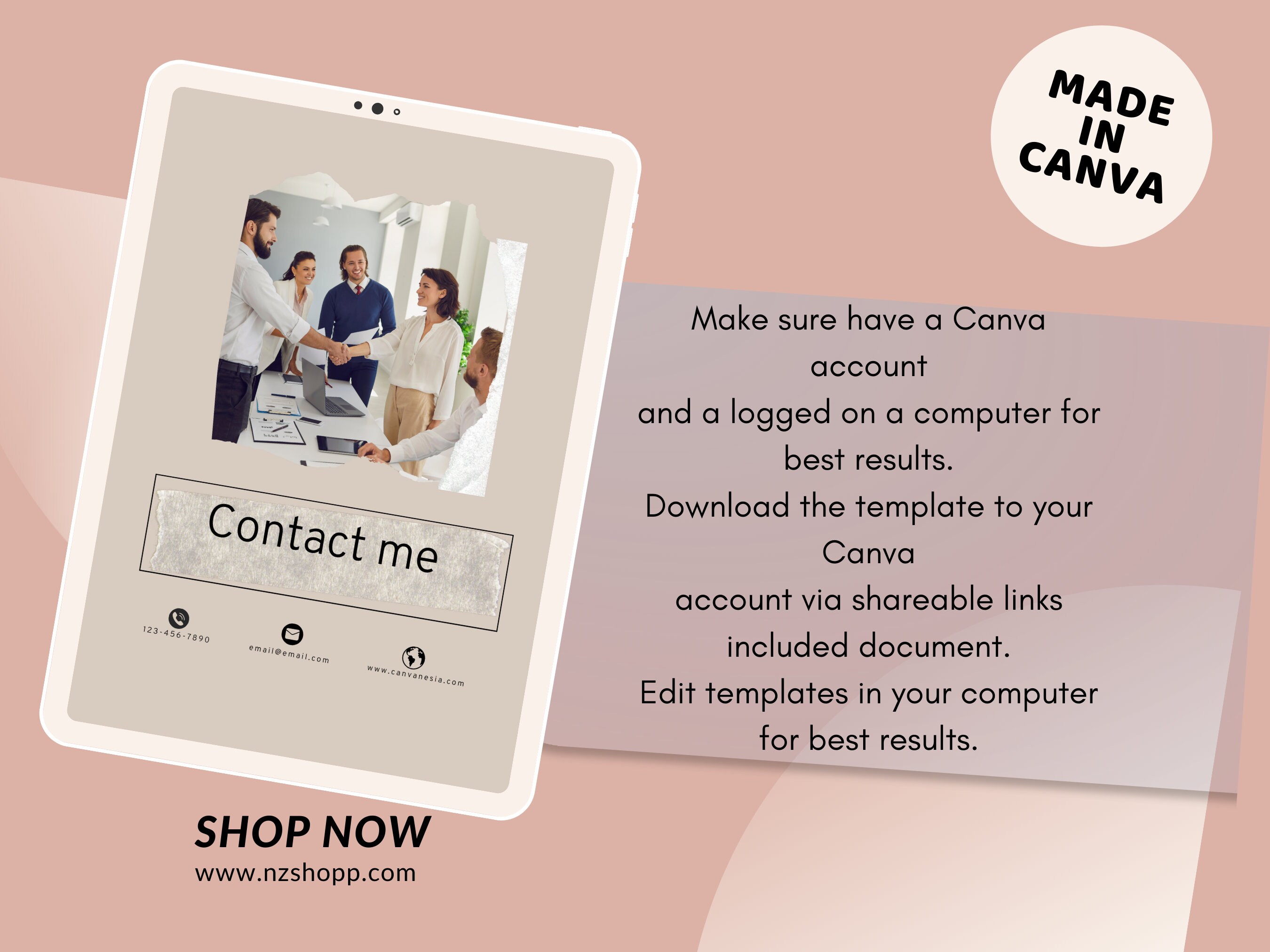 Editable Canva E Book, Canva Template, E Book for Profesional Creators ...