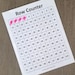 Row Counter Printable, PDF Download, Crochet and Knitting Row Tracker ...