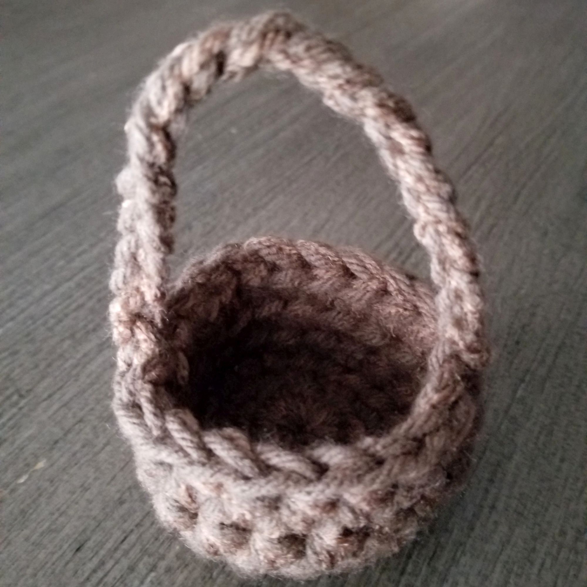 Mini Easter Basket Crochet Pattern, PDF Download, Holiday Decoration - Etsy