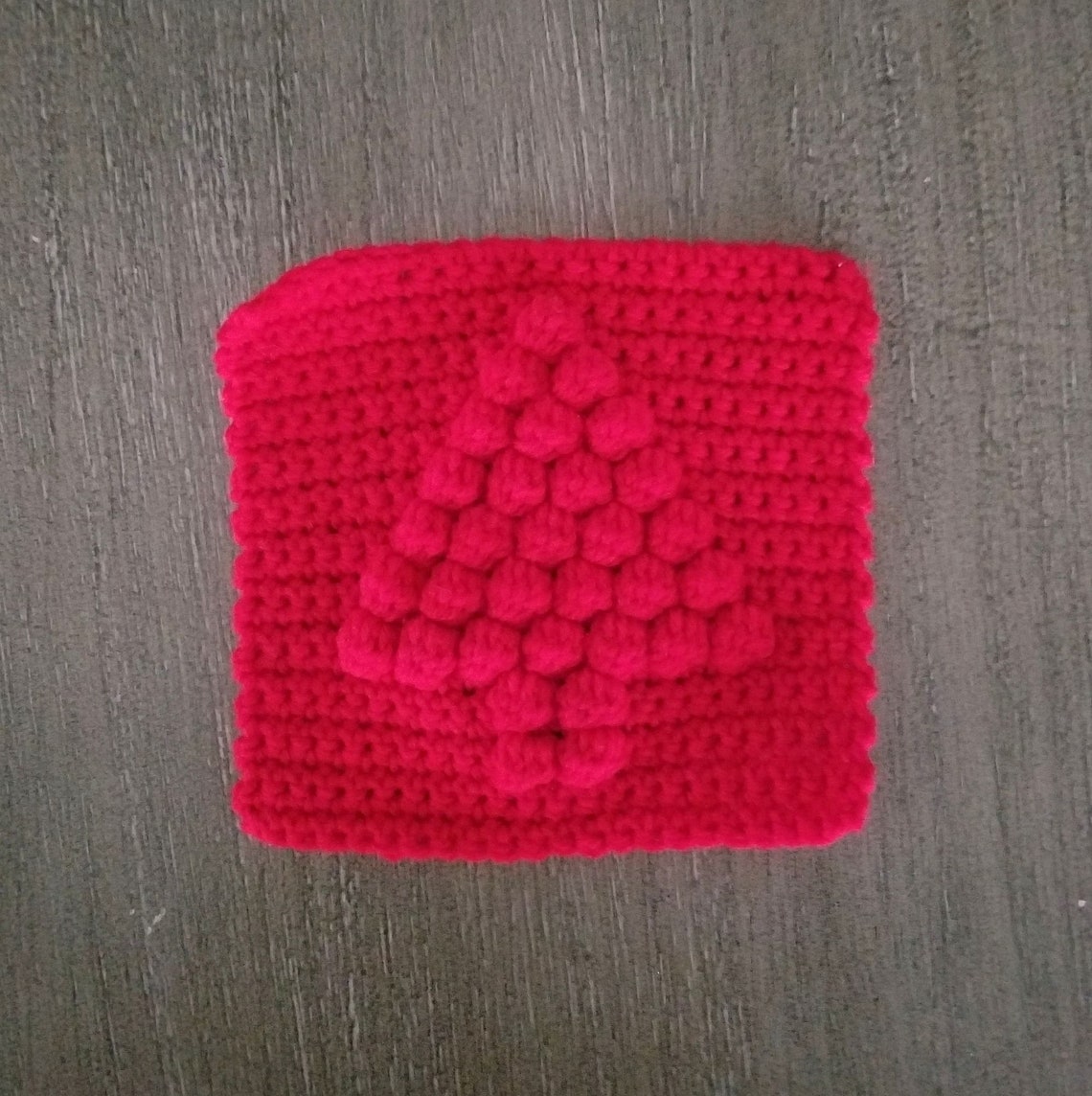 Tree Afghan Square Crochet Pattern PDF Download Bobble - Etsy