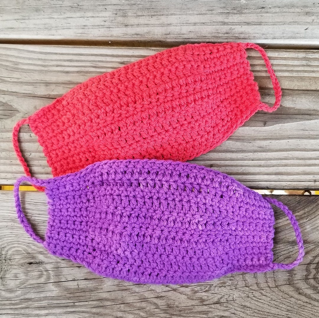 Face Mask Crochet Pattern, PDF Download, Face Cover - Etsy