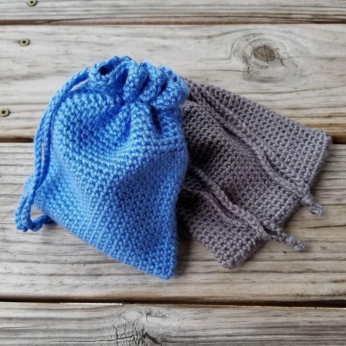 Drawstring Bag Crochet Pattern PDF Download Small Bag - Etsy