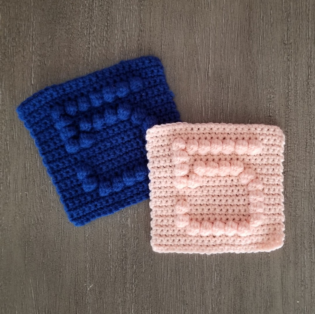 Number 5 Crochet Square Pattern, PDF Download, Easy Crochet Pattern ...