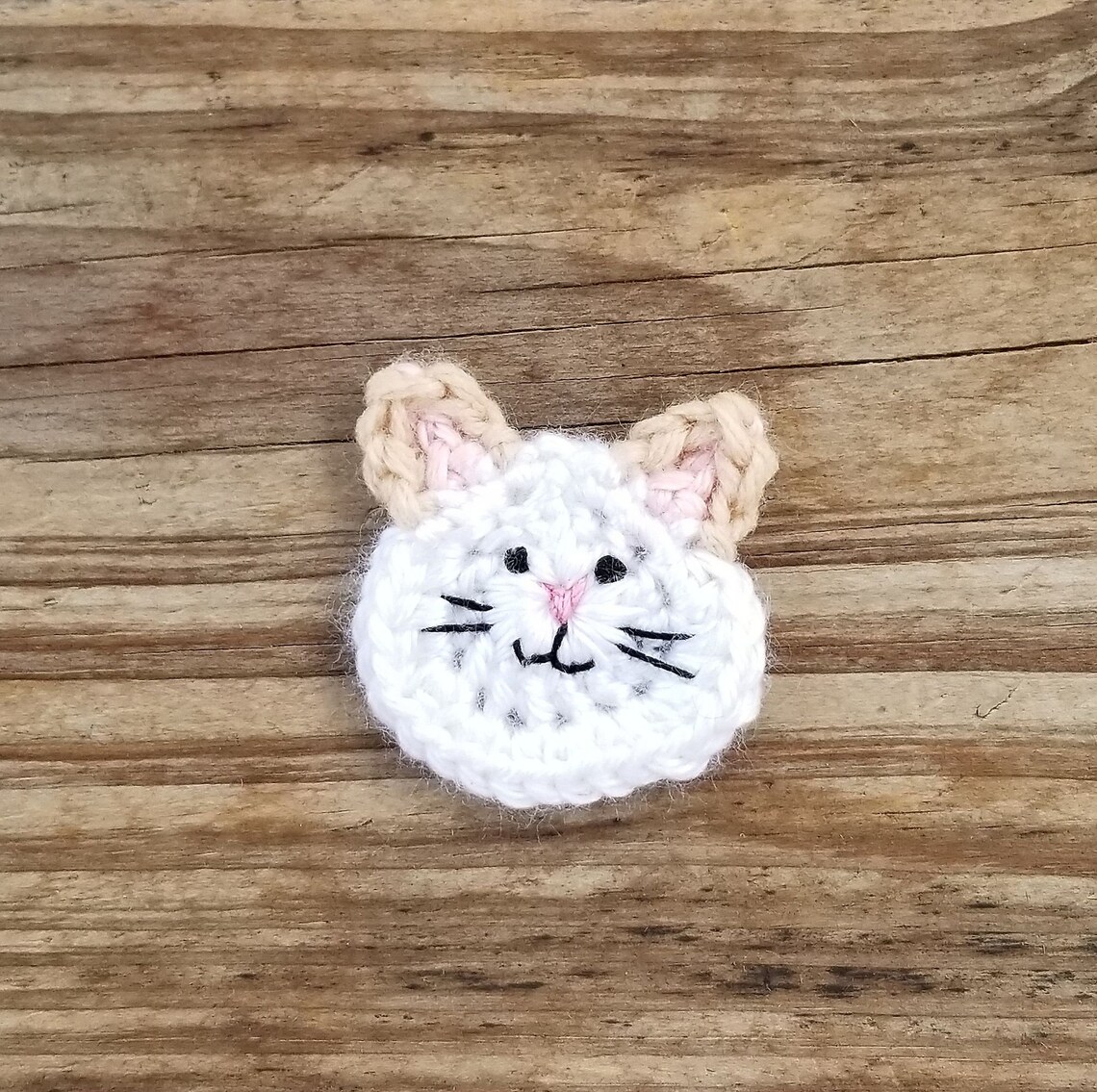 Cat Applique Crochet Pattern PDF Download DIY Pattern - Etsy