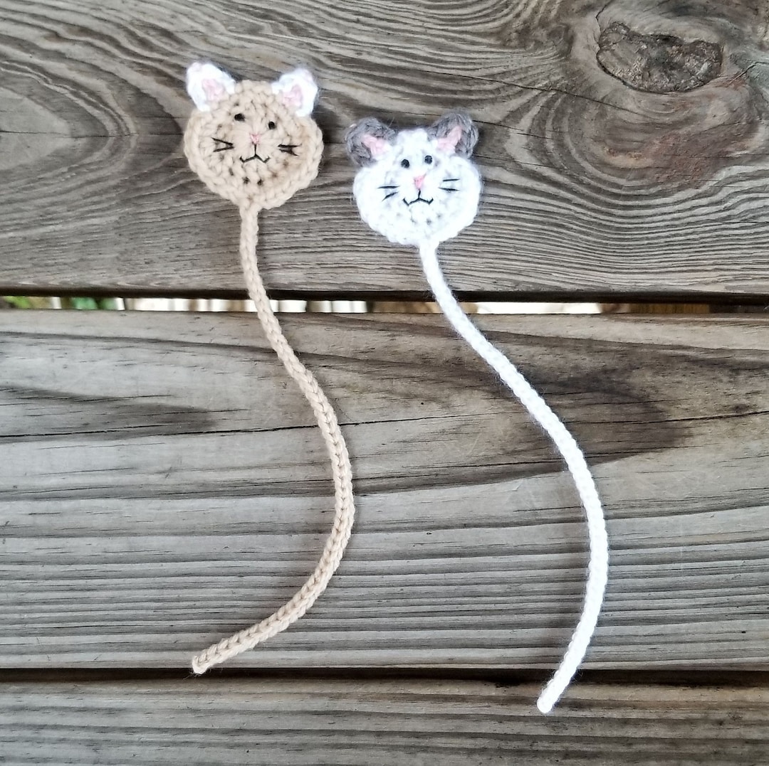 Cat Bookmark Crochet Pattern, PDF Download, DIY Pattern - Etsy