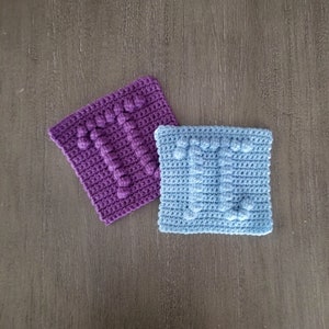 Pi Afghan Square Crochet Pattern, PDF Download, Crochet Blanket Square ...