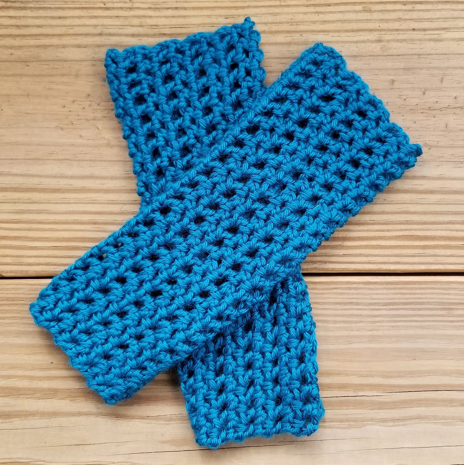 Mesh Fingerless Gloves Crochet Pattern Texting Gloves | Etsy