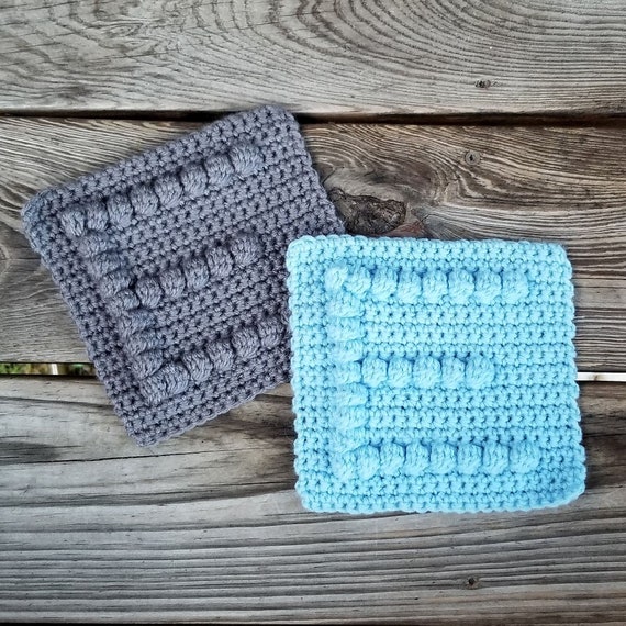 Letter E Afghan Square Crochet Pattern PDF Download Bobble - Etsy