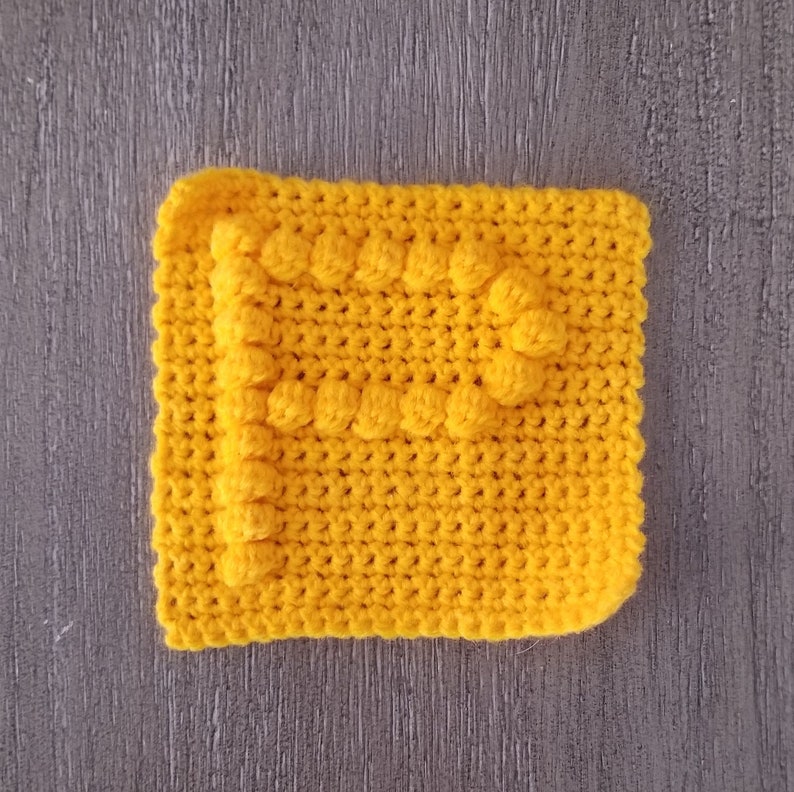 Letter P Afghan Square Crochet Pattern, PDF Download, Blanket Square ...