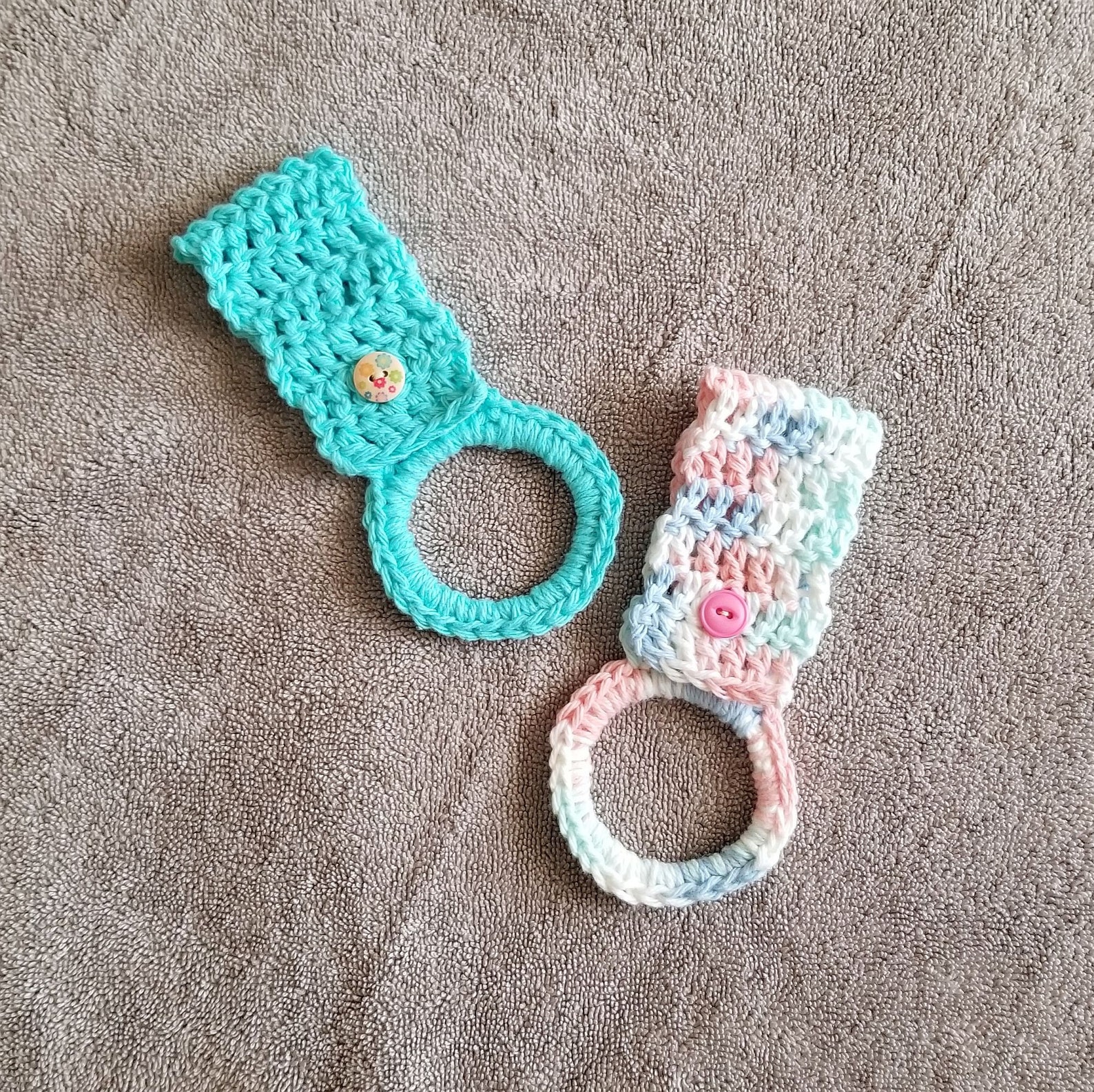 Towel Holder Crochet Pattern Pdf Download Kitchen Etsy