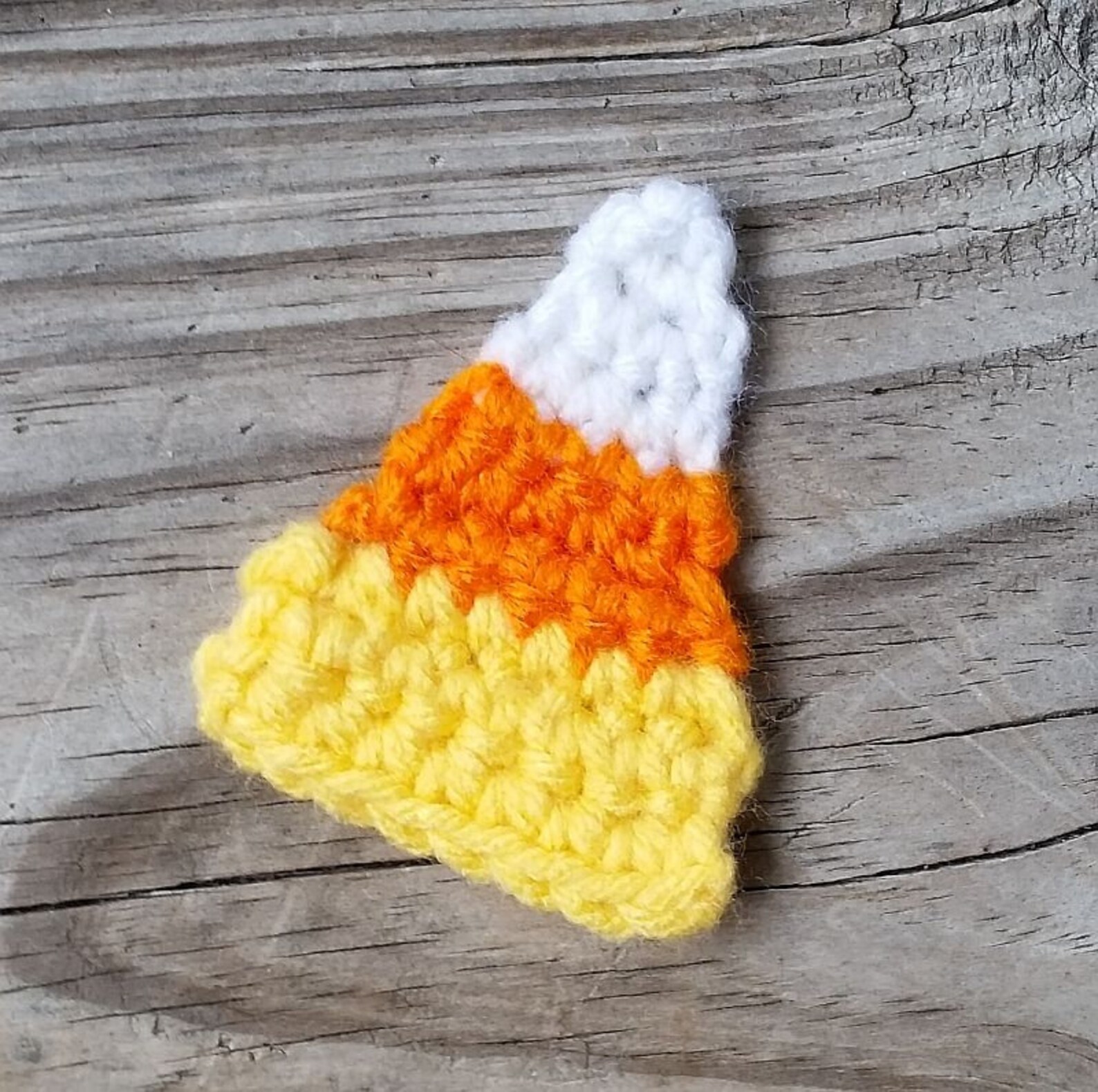 Candy Corn Crochet Pattern Crochet Applique Pattern | Etsy