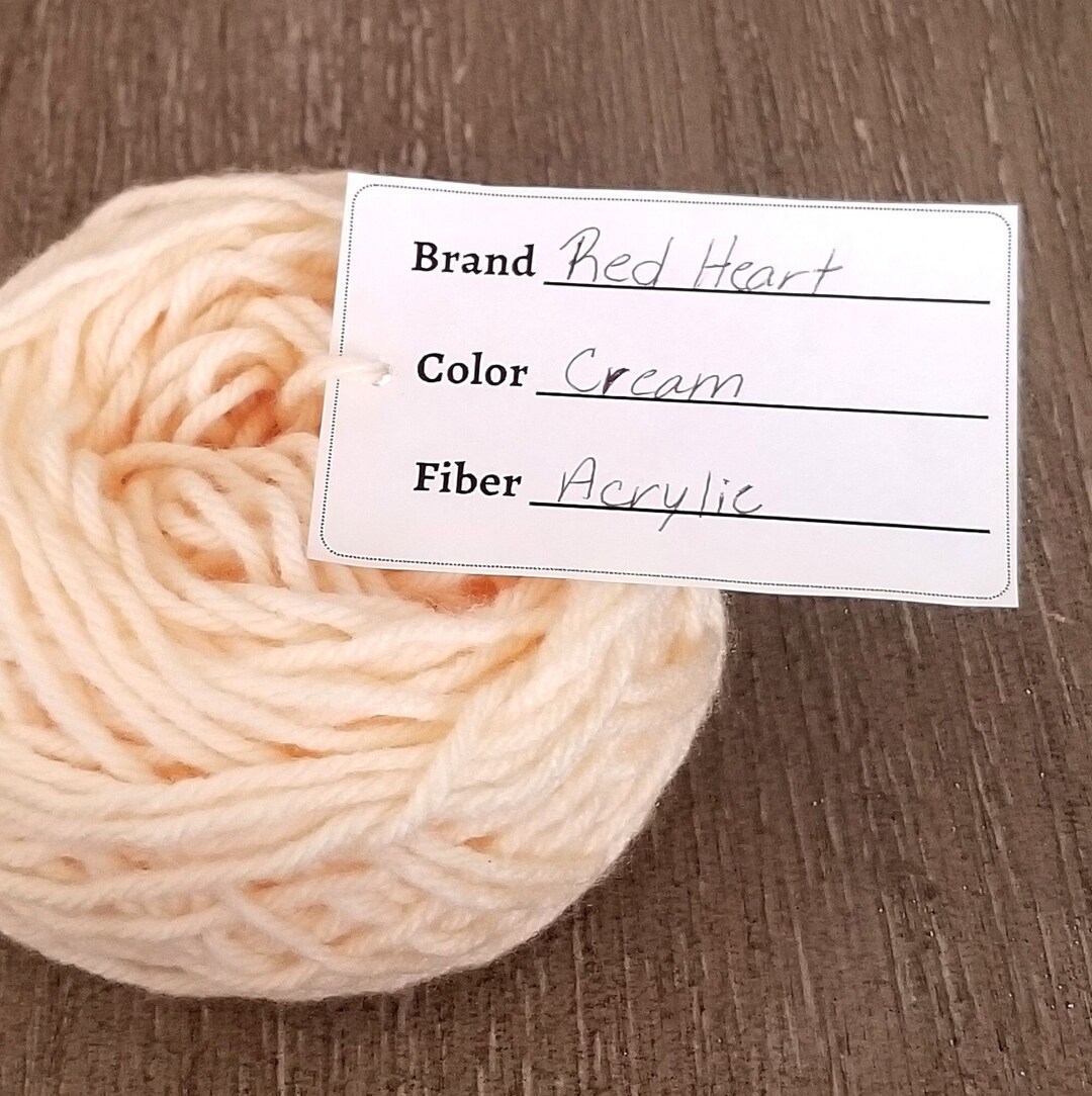 Printable Yarn Tag, PDF Digital Download, Yarn Label - Etsy